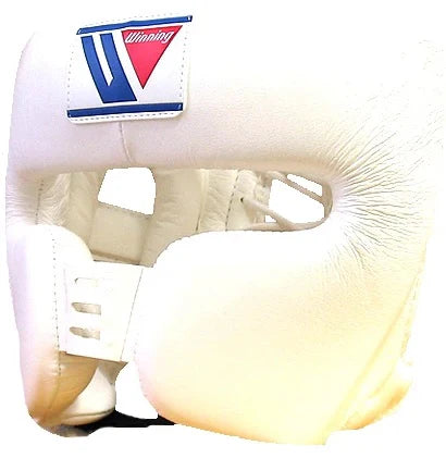 Winning Special Cheek Protector Headgear - White – Winning Boxing Gloves