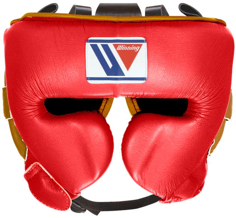 Winning Cheek Protector Headgear - Red · Gold – Winning Boxing Gloves